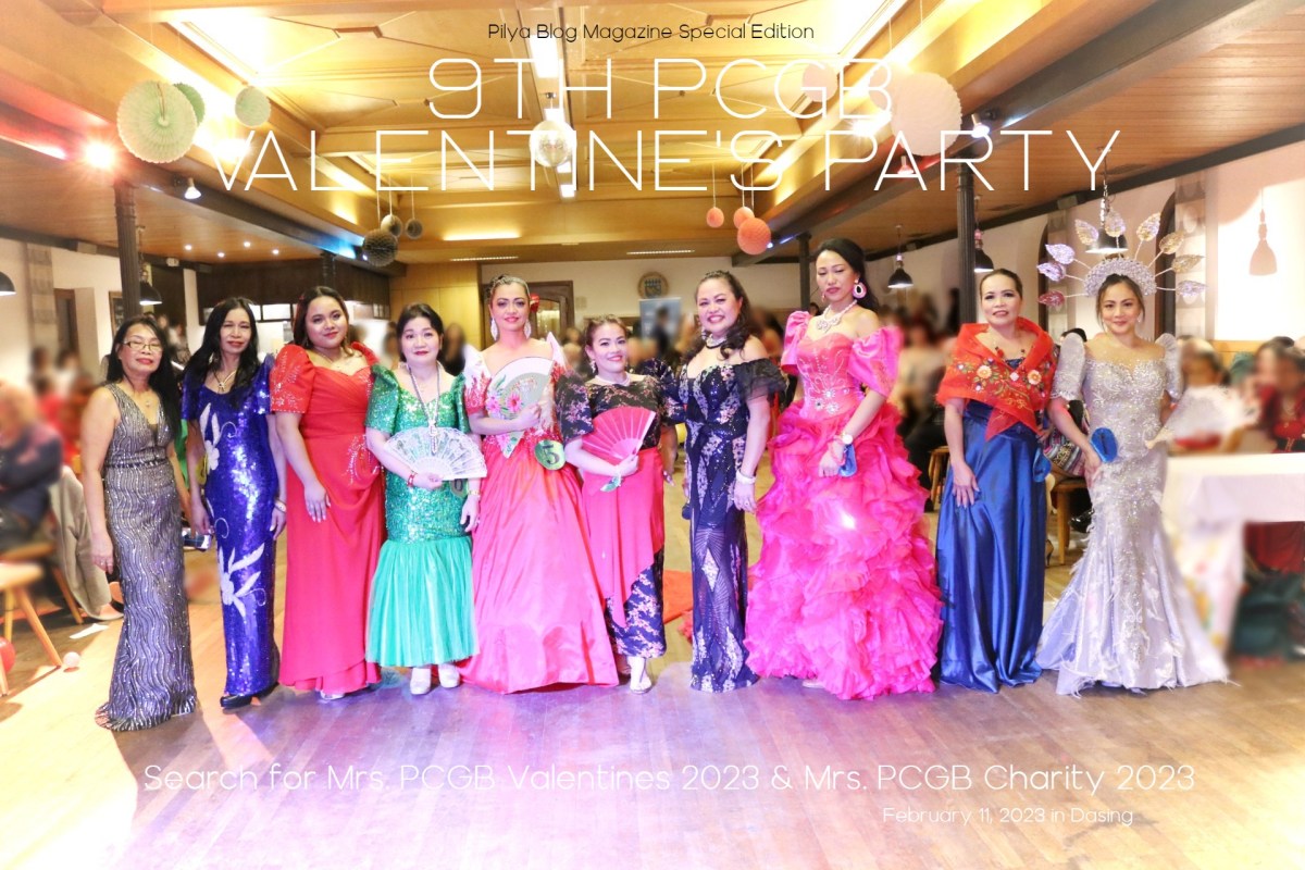 DA SUBENIR OF THE 9th PCGB VALENTINE’S PARTY – Pilya Blog Magazine